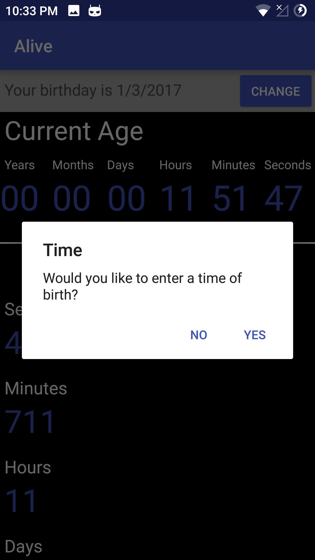 Alive - Live Age Calculator - App on Amazon Appstore