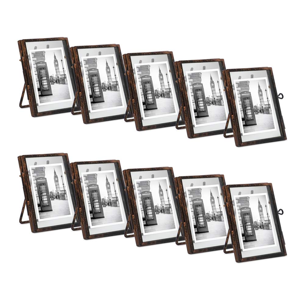 Amazon.com - AmazonBasics Wedge Floating Photo Frame for 8 x 10 Inch ...