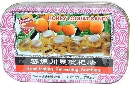 Amazon.com : Prince of Peace Honey Loquat Candy, 2.68 Ounces (Pack of 8 ...