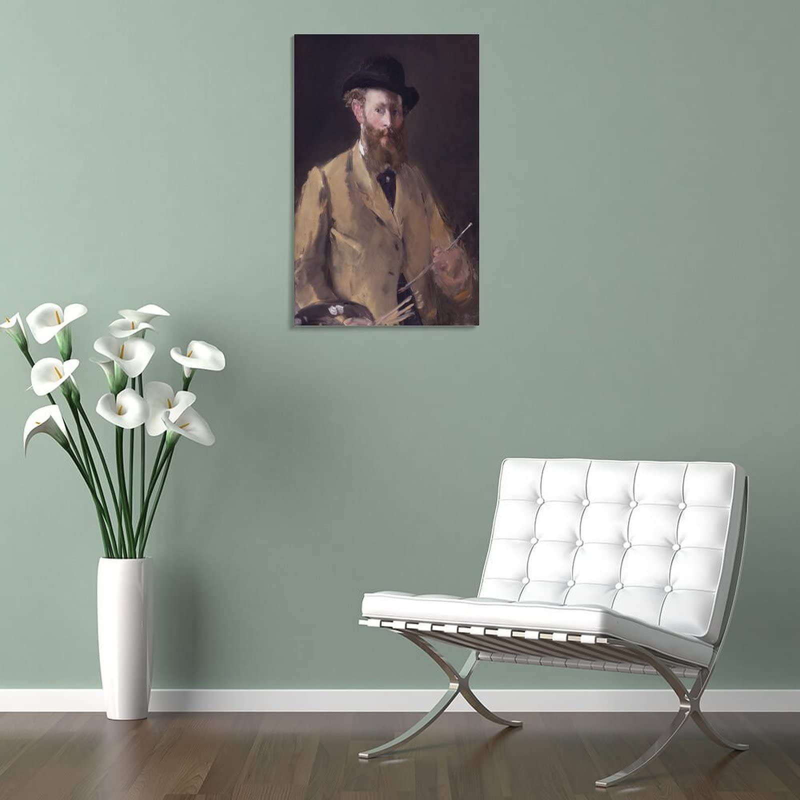 Manet Self Portrait With Palette
