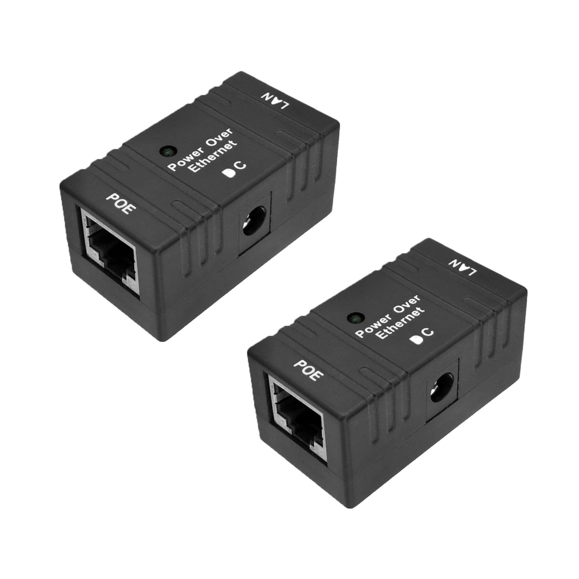 CERRXIAN 2PCS 100M POE Combiner Adapter, Active PoE Splitter Power Over ...