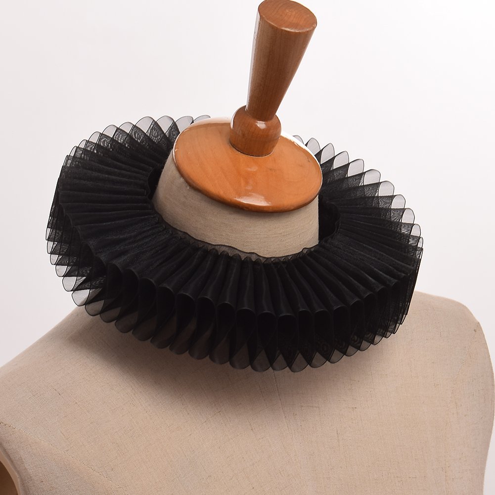 Snapklik.com : GRACEART Elizabethan Dickens Ruffle Neck Clown Collar ...