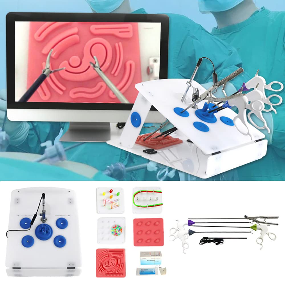 Laparoscopic Trainer Simulator Training Box Double Shape Design Surgery ...