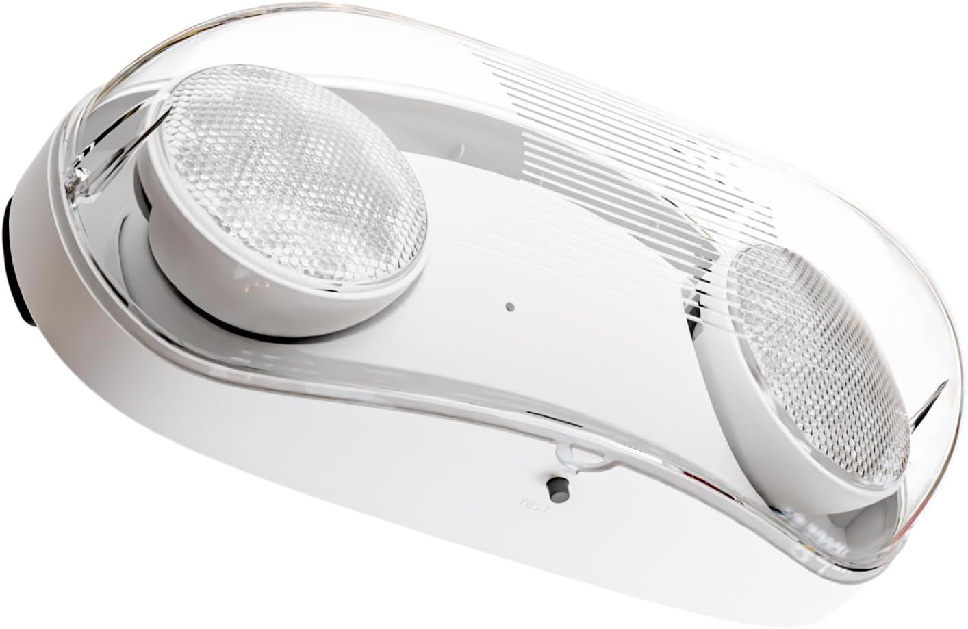 Sunco LED Outdoor Emergency Light, 2-Head Adjustable Wet Rated Exit ...