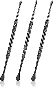 Amazon.com: Prasacco 3 Pieces Wax Carving Tools, Stainless Steel Wax Tool Carving Tool Double ...