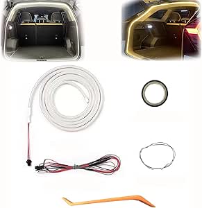 Amazon.com: Dynamic Flowing Car Trunk Light Strip, Flexible Universal ...