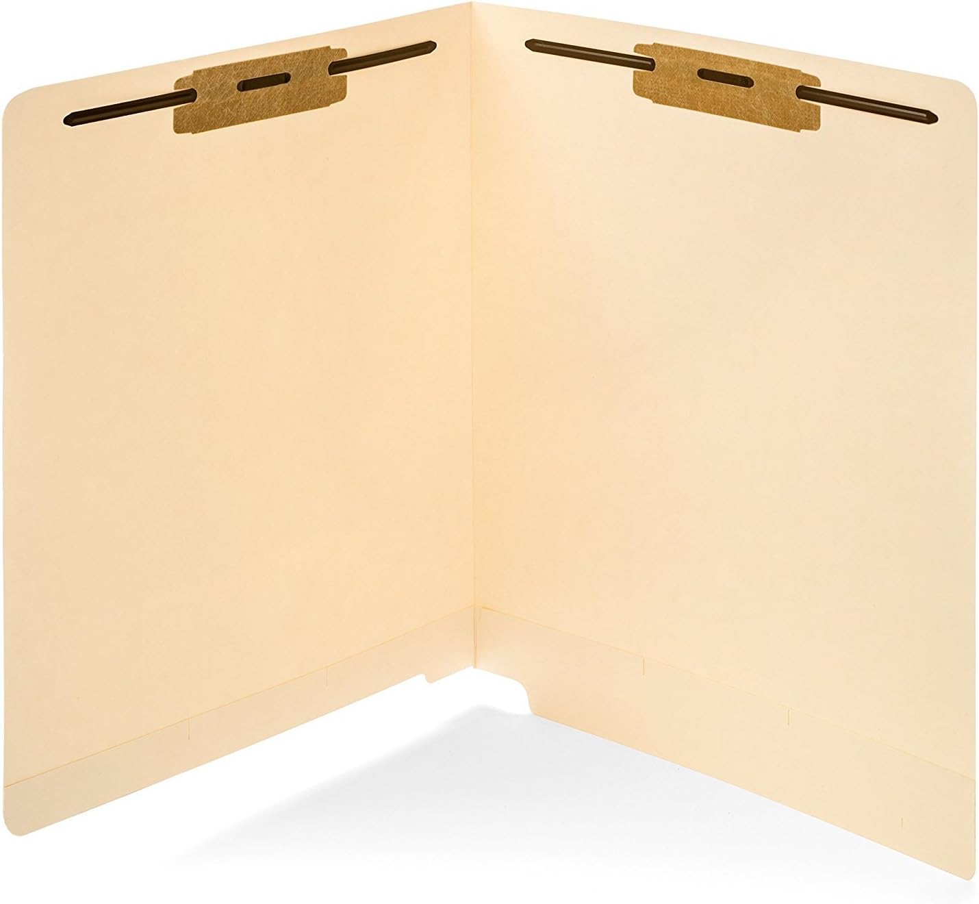 Amazon.com : ABC Deluxe Full Cut Manila File Folder, 2 Fastener, 9 1/2 ...