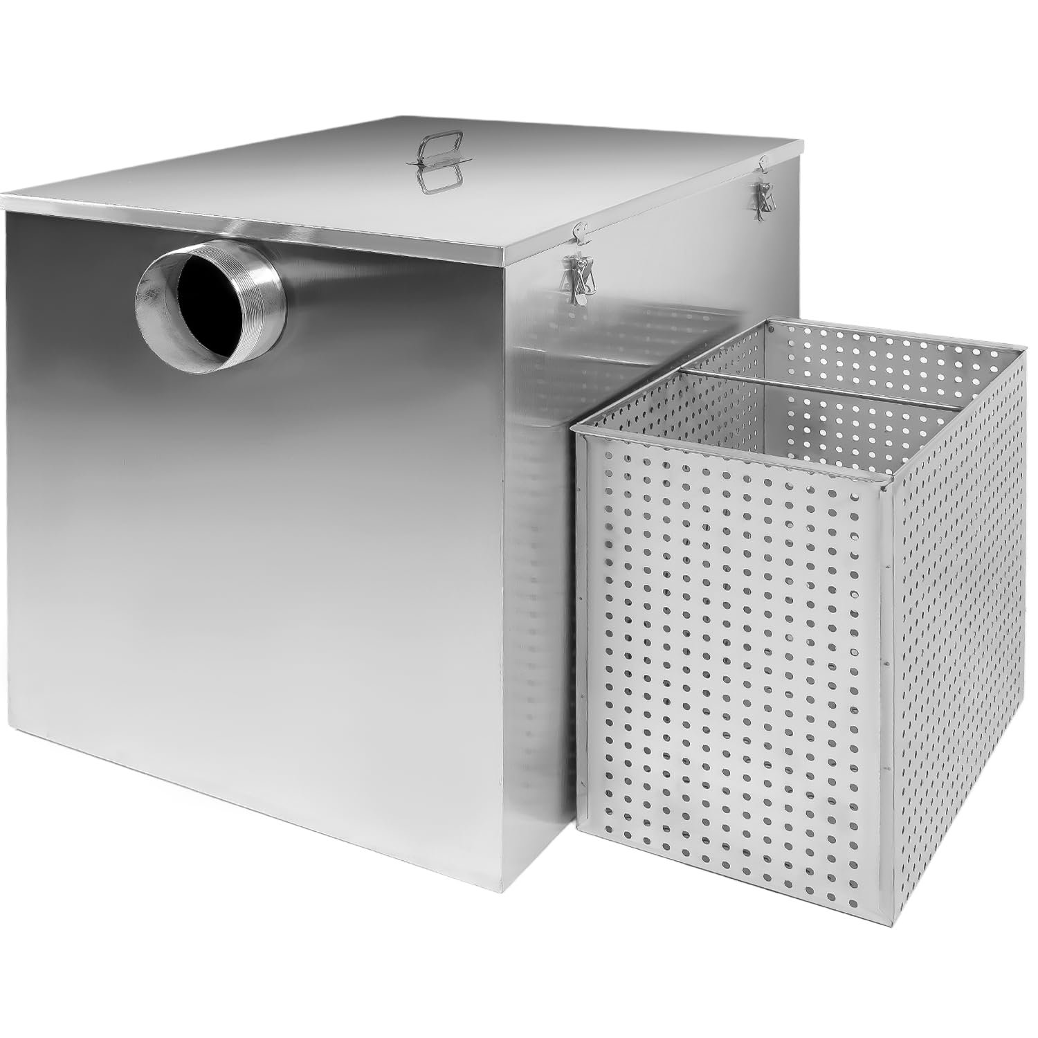 RACK & PACK Trampa de Grasa Industrial Comercial de Acero Inoxidable ...