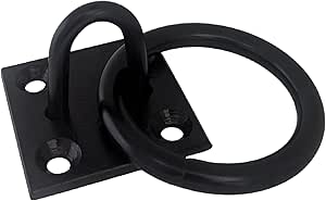 Steel Ring on Plate Anchor Point | Heavy-Duty Hook Loop Bracket for ...