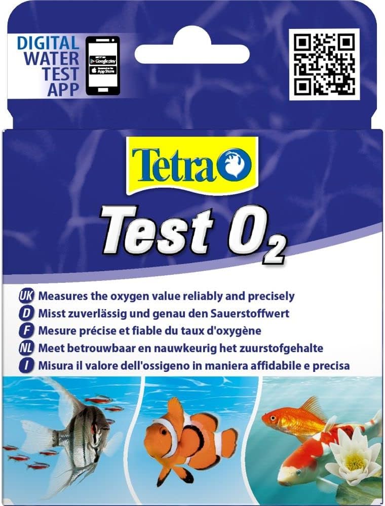 Tetra Test O2, to Measure the Aquarium and Pond Oxygen Value Reliably ...