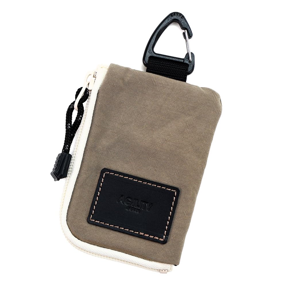 Amazon | アジリティアッファ(AGILITY affa)『ヴァレクL-ZIPウォレット』財布 ミニ財布 L字 コンパクト カラビナ 吊るす 小銭入れ ナイロン 軽量 撥水 メンズ ...