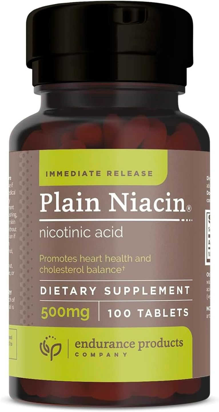 Amazon.com: Niacinex Niacin 500mg Extended Time Release Tablets Minimal ...