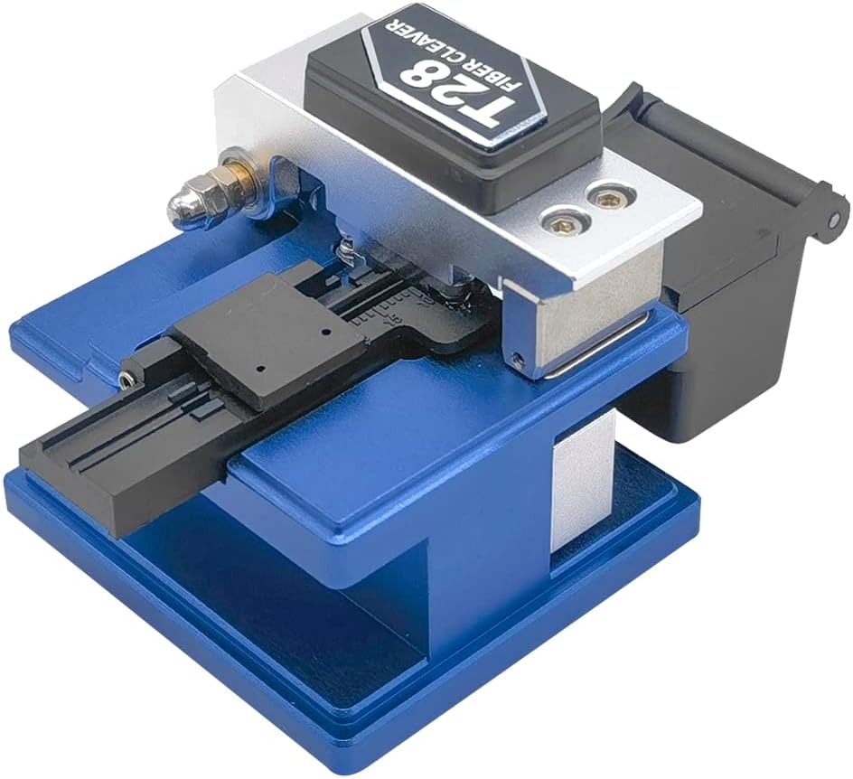 QIIRUN T28 High Precision Fiber Cleaver 24 Cleaving Spots 48000 Cleaves ...