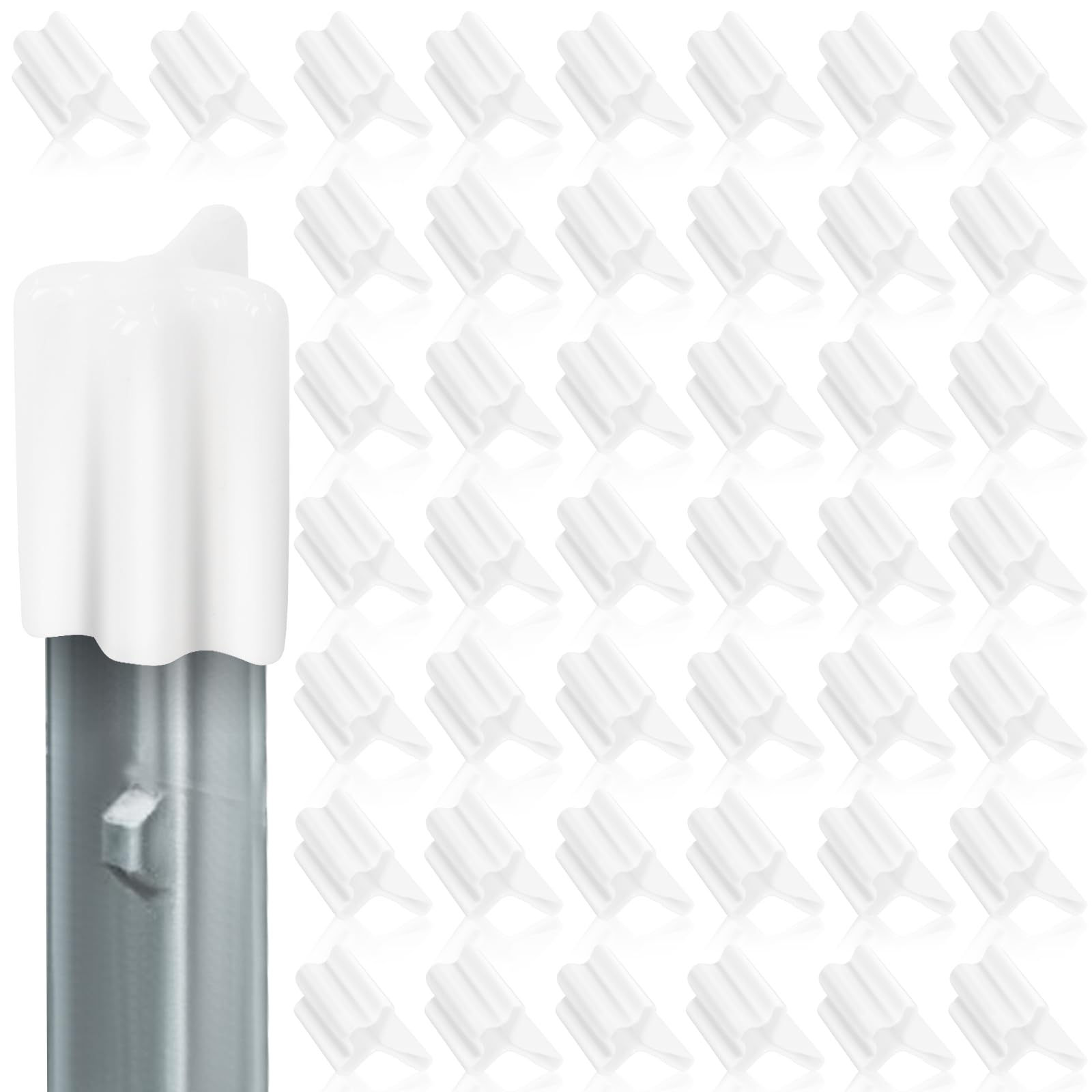 Amazon.com: 100 Pcs T Post Caps, Safety T Post Topper Vinyl Safety Cap ...