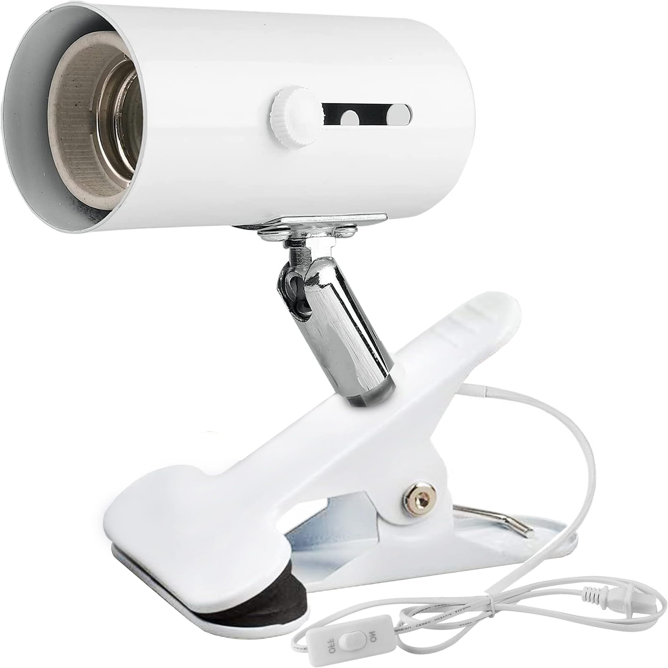 Amazon | 植物育成ライトソケット 植物育成用ランプソケット クリップライト E26 電球ソケット クリップソケット Max100W E26/E27口金 100-220V 簡単に設置可能 ...