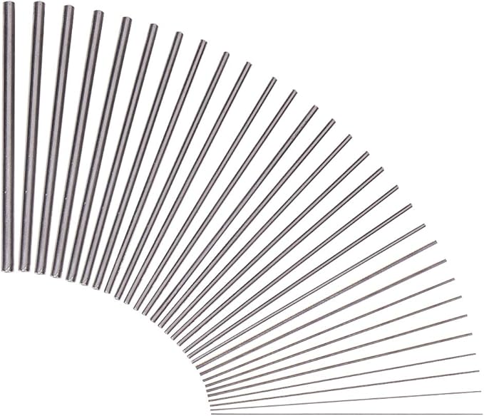 Amazon.com: PH PandaHall 30 Size Mandrels, Stainless Steel Mandrel ...