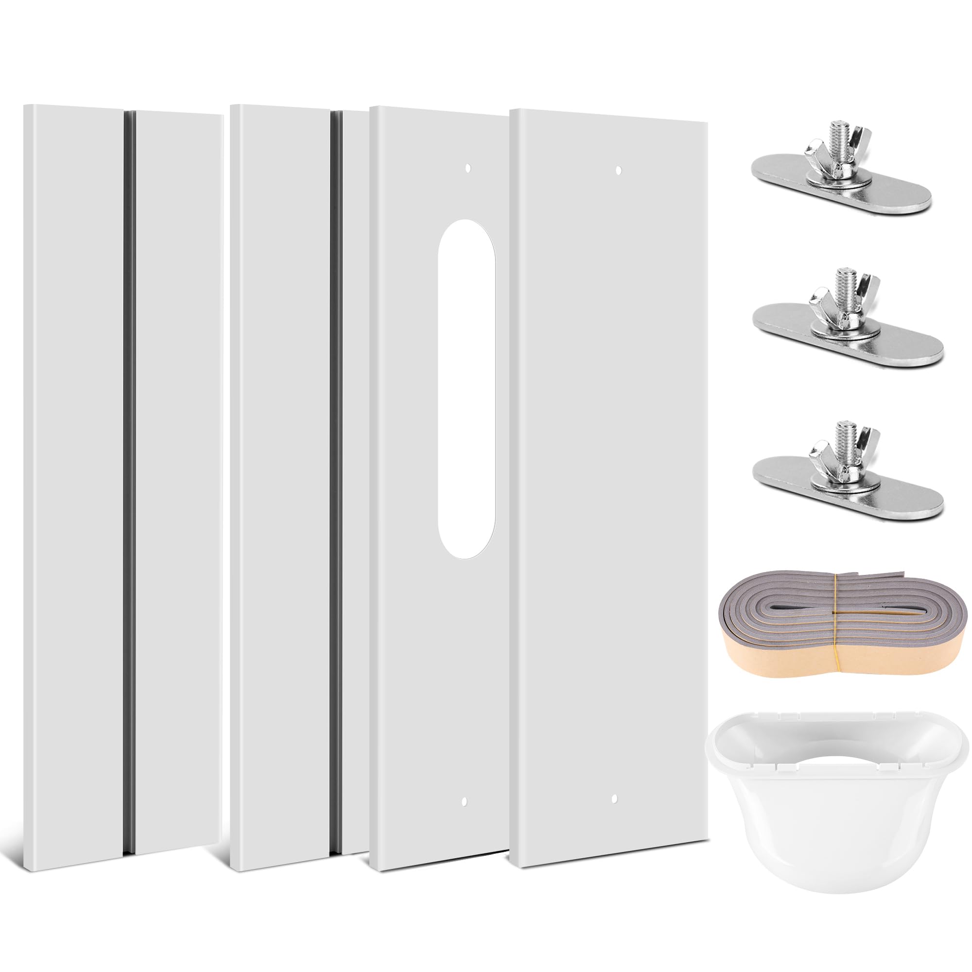 Snapklik.com : Humhold Portable Air Conditioner Window Vent Kit,4 Packs ...