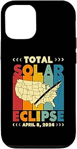 Amazon.com: iPhone 15 Solar Eclipse Total Solar Eclipse Totality Map ...
