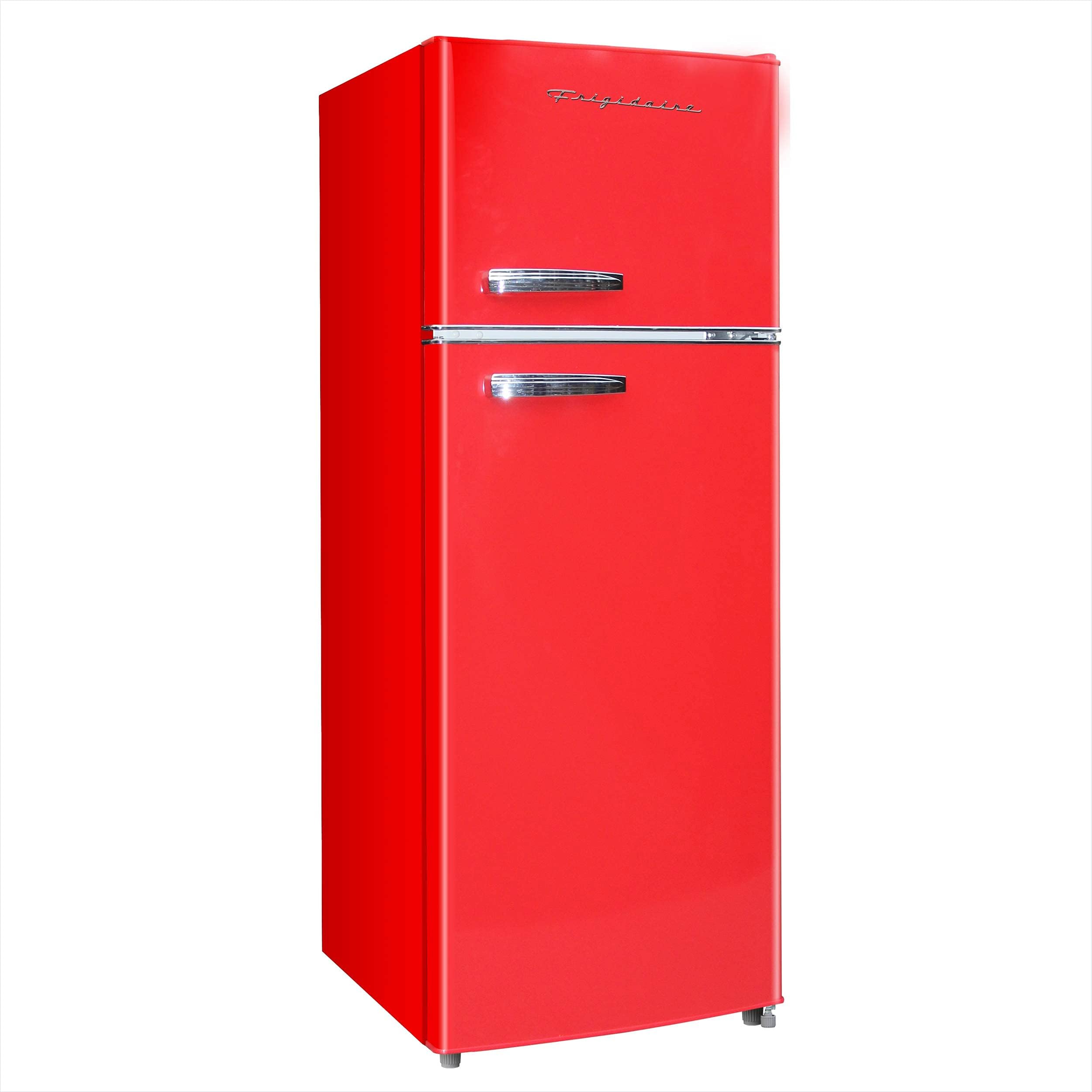 Amazon.com: Frigidaire Retro Top Mount Upright Fridge-Freezer Combo ...