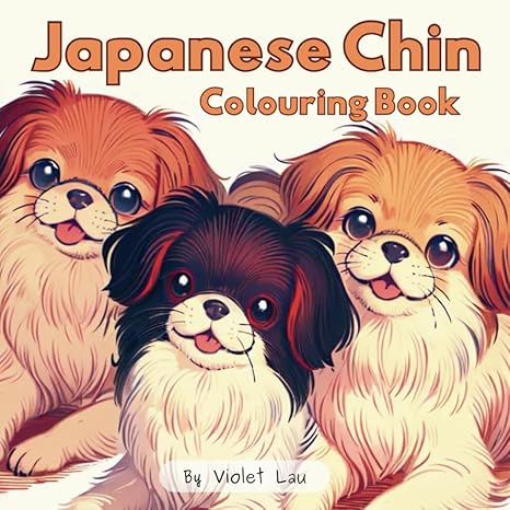 Amazon.com: Japanese Chin Colouring Book: For adults, teens and ...