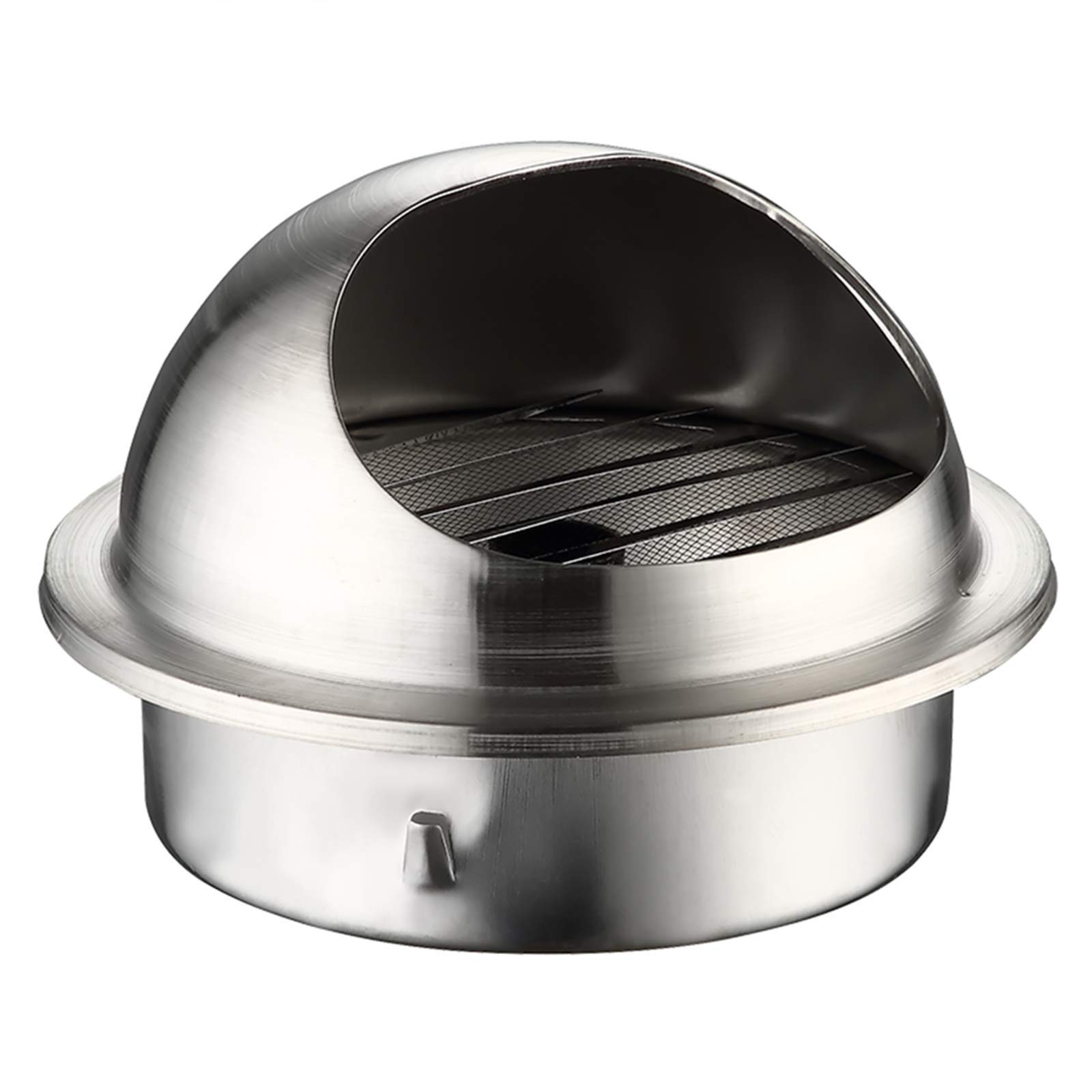 Buy Jonist Wall-able Chimney Cowl Cap Brushed Stainless Steel Round ...