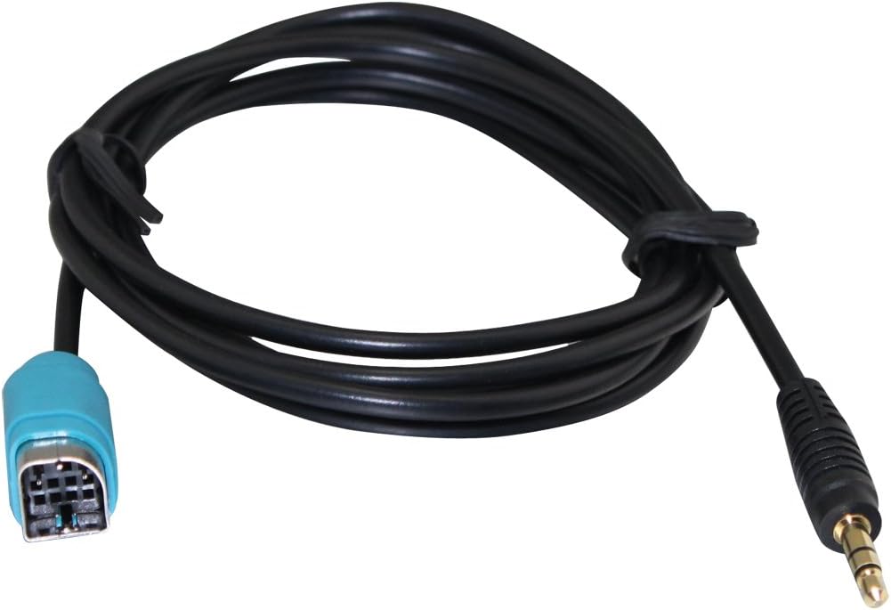 Amazon.com: AUX Cable for Alpine KCE-237B Aux Input Cable Fullspeed to ...