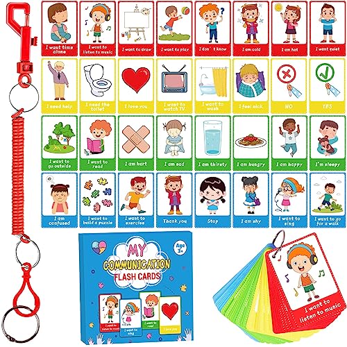 Snapklik.com : 40PCS Autism Communication Cards For Speech Delay ...