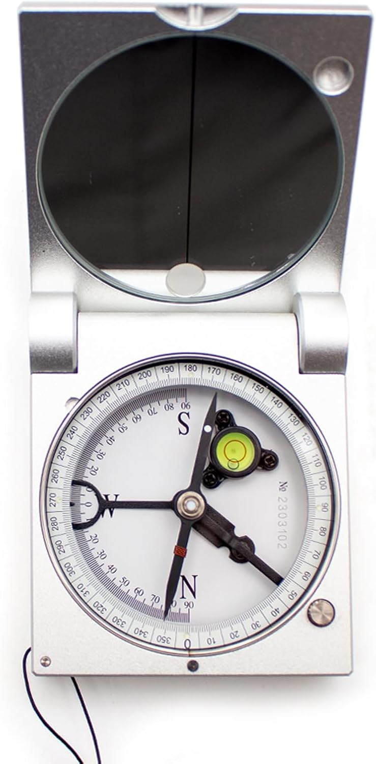 iDili DQL-2A Geologic Compass Aluminum Alloy Theodolite Professional ...