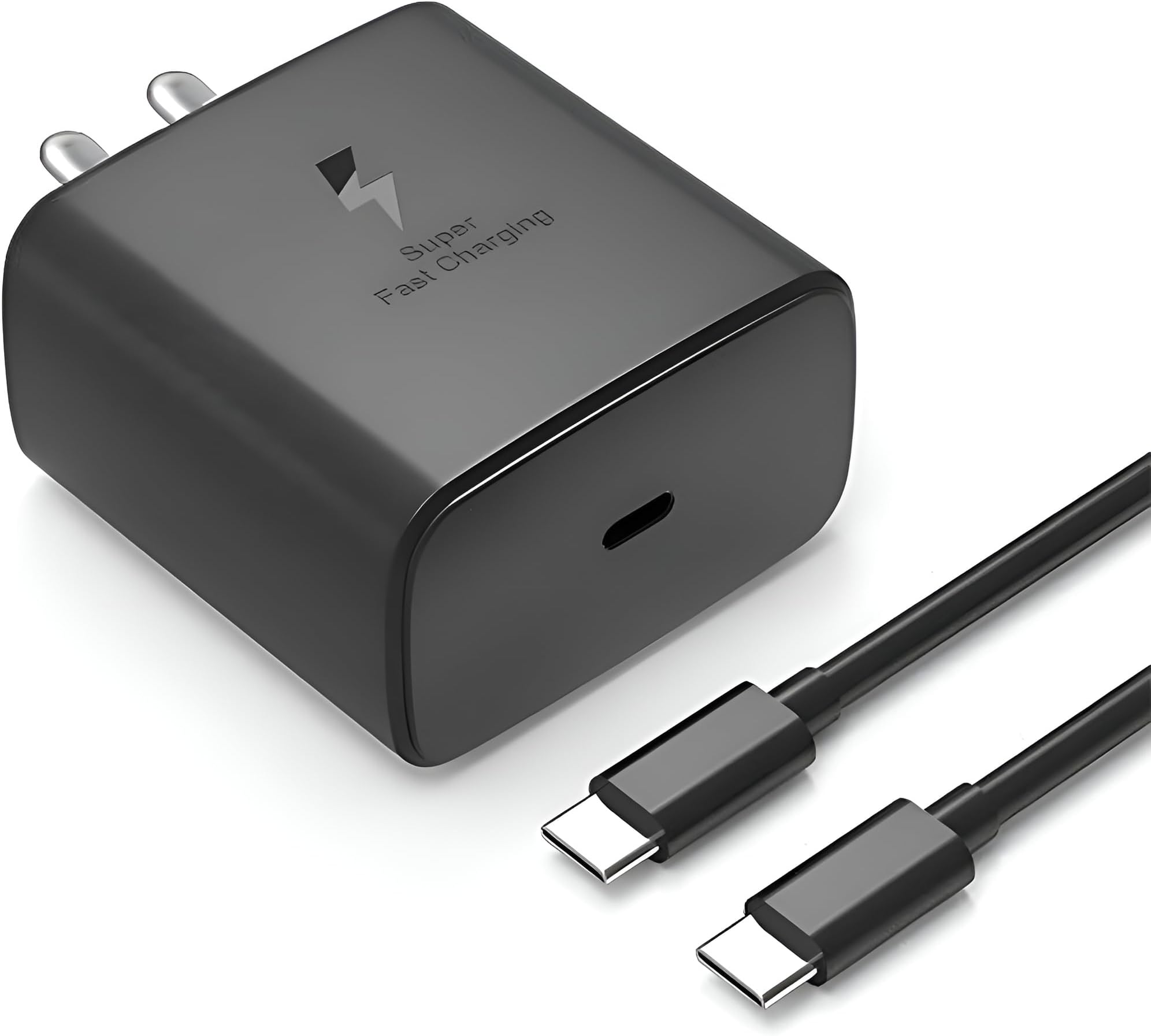 Original Samsung 45W Superfast Charging Adapter with 1M Type C Cable ...