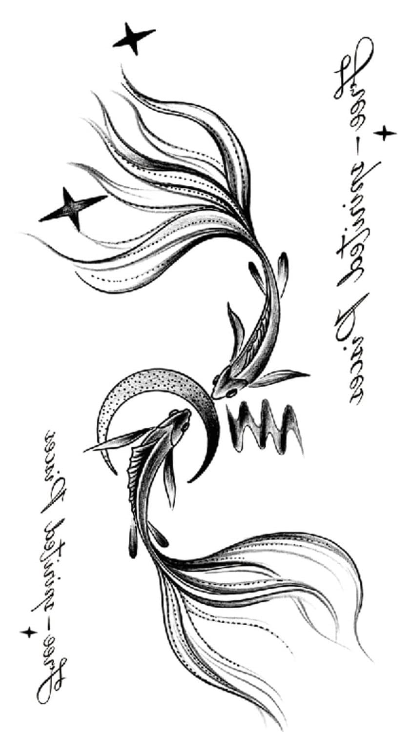 Eenvoudige Vis Tatoeages Fish Tattoo Afbeeldingen Gratis Downloaden