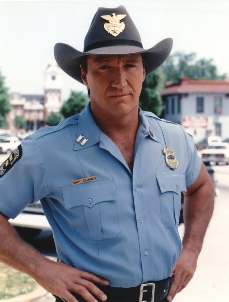 Amazon.com: Alan Autry Posed in Police Outfit Photo Print (8 x 10 ...