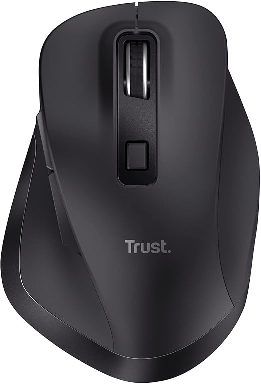Trust Wireless Mouse, Fyda Rechargeable Wireless Mouse, Durable Design ...