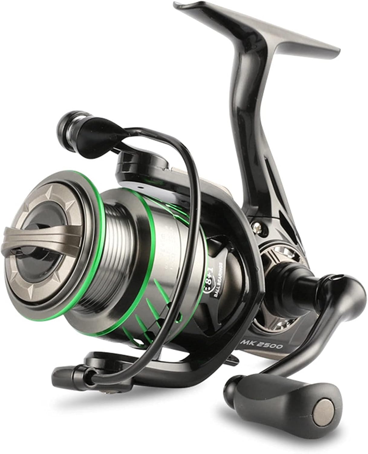 Amazon.com: Fishing Reels 1500 2500 Series Spinning Fishing Reel 8+1BB ...
