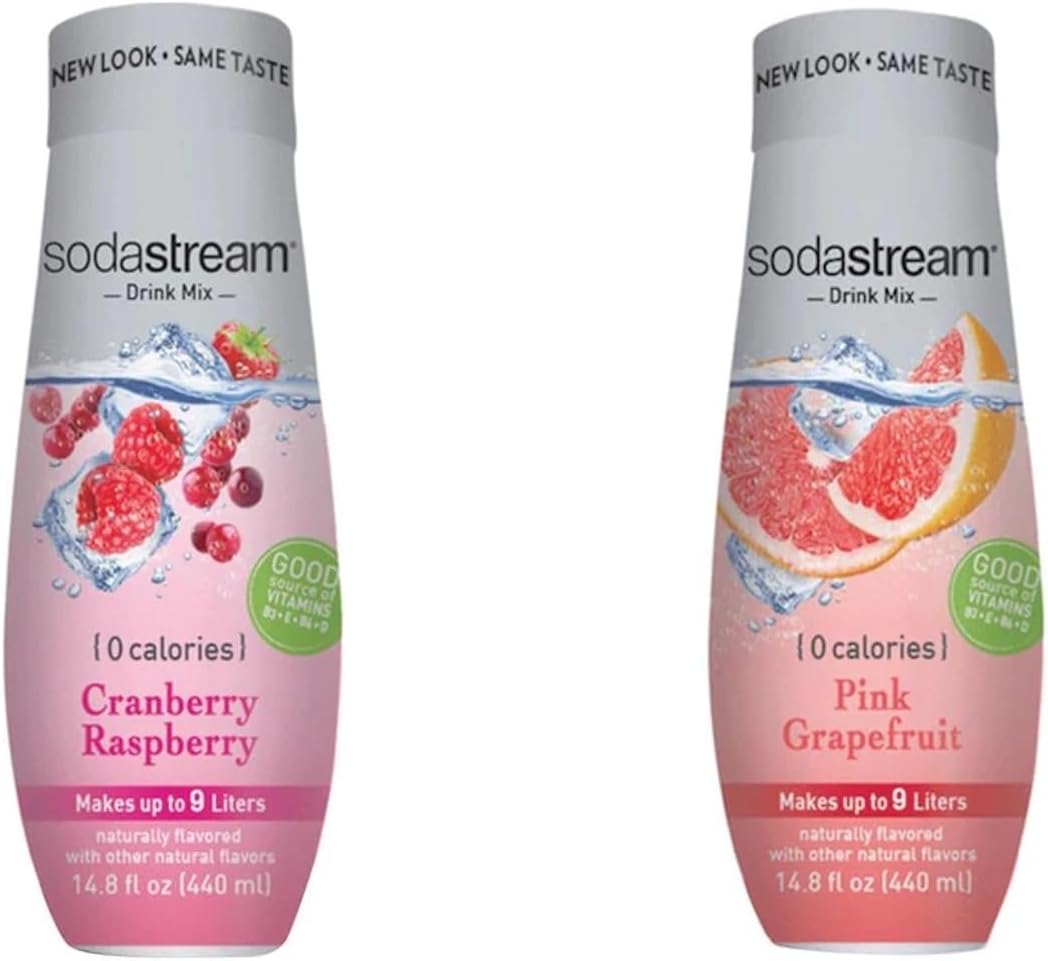 Amazon.com : SodaStream Variety Pack Drink Mixes, 0 Calories, 14.8 Fl ...