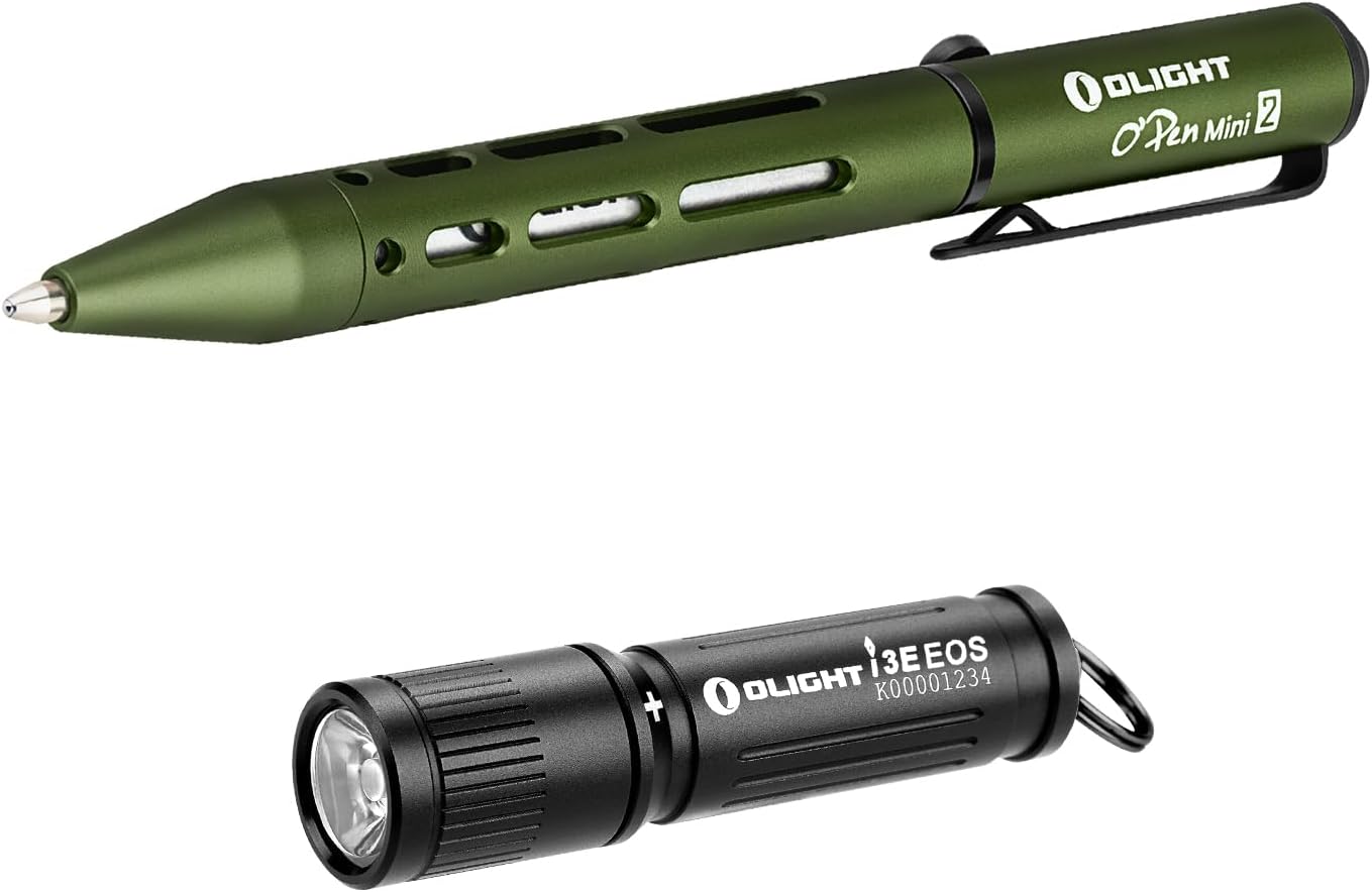 Amazon.com : OLIGHT O'Pen Mini 2 Ballpoint Pen, Bundle with 90 Lumens ...