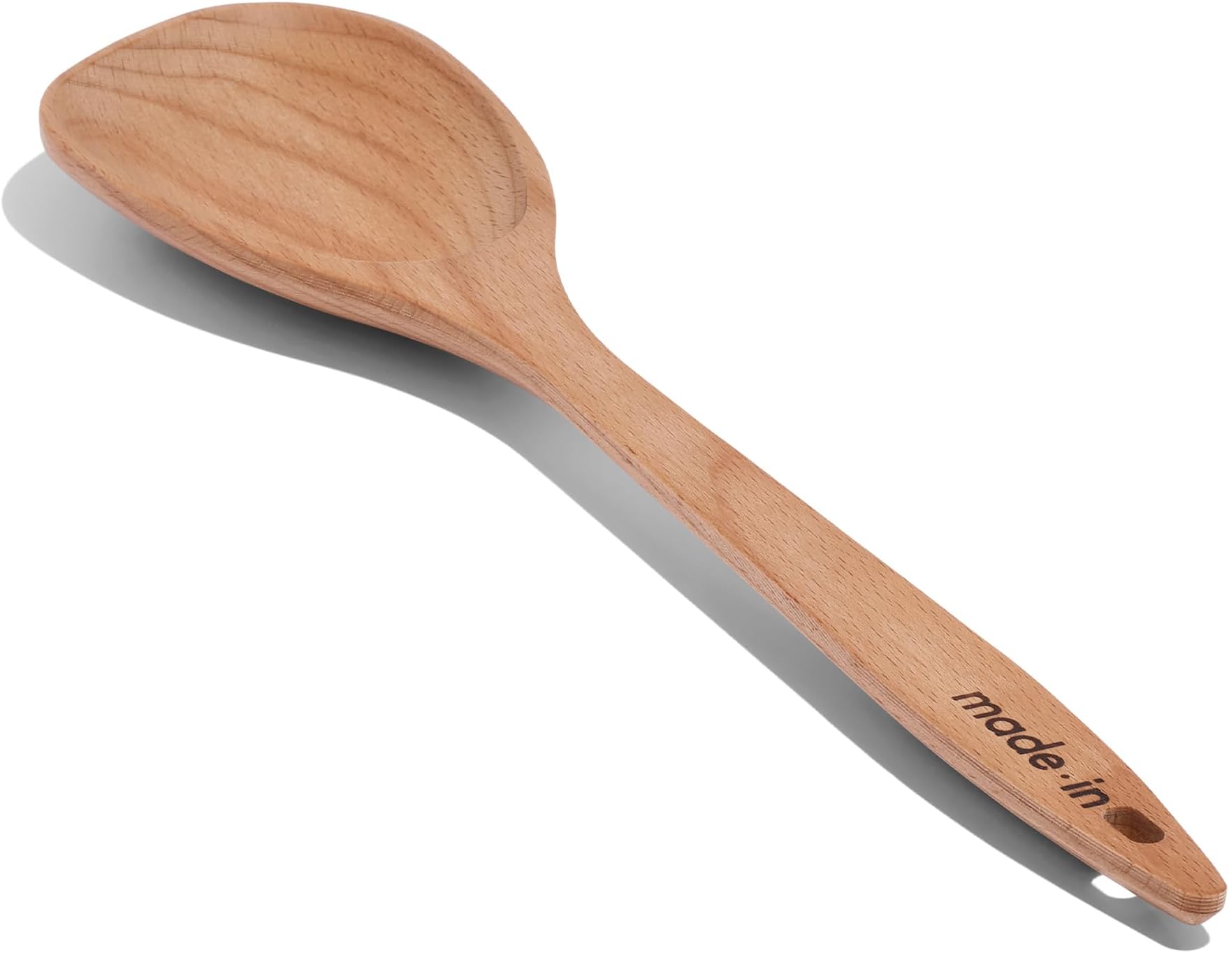 Amazon.com: American Made Natural Hard Maple Wood Angled Cooking and ...