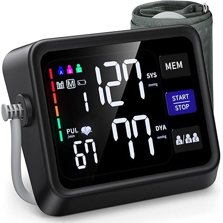 Amazon.com: Blood Pressure Monitors for Home Use Upper Arm, Accurate ...
