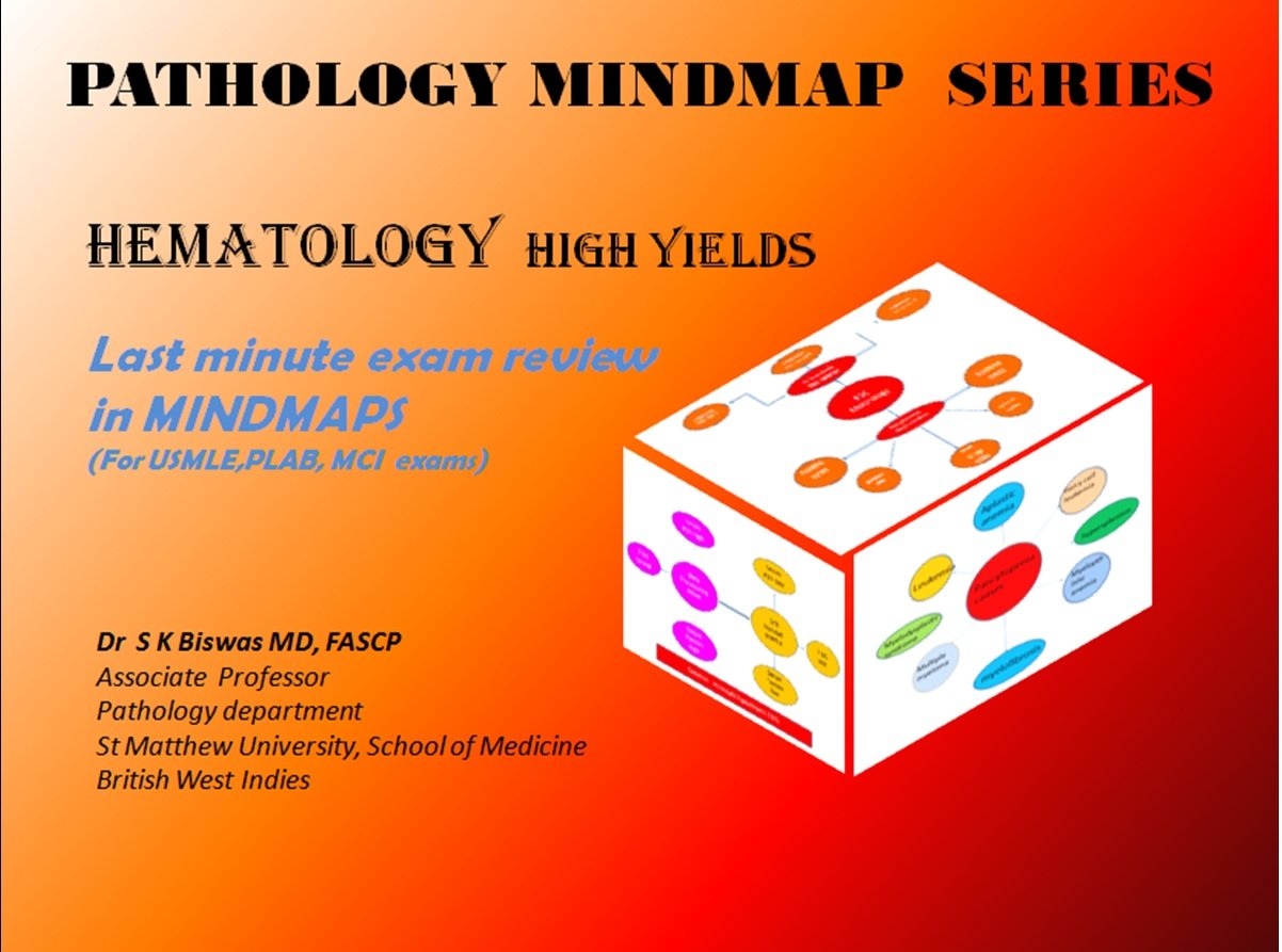 Amazon.com: Pathology MIND MAP Series : Hematology High yield .: Last ...