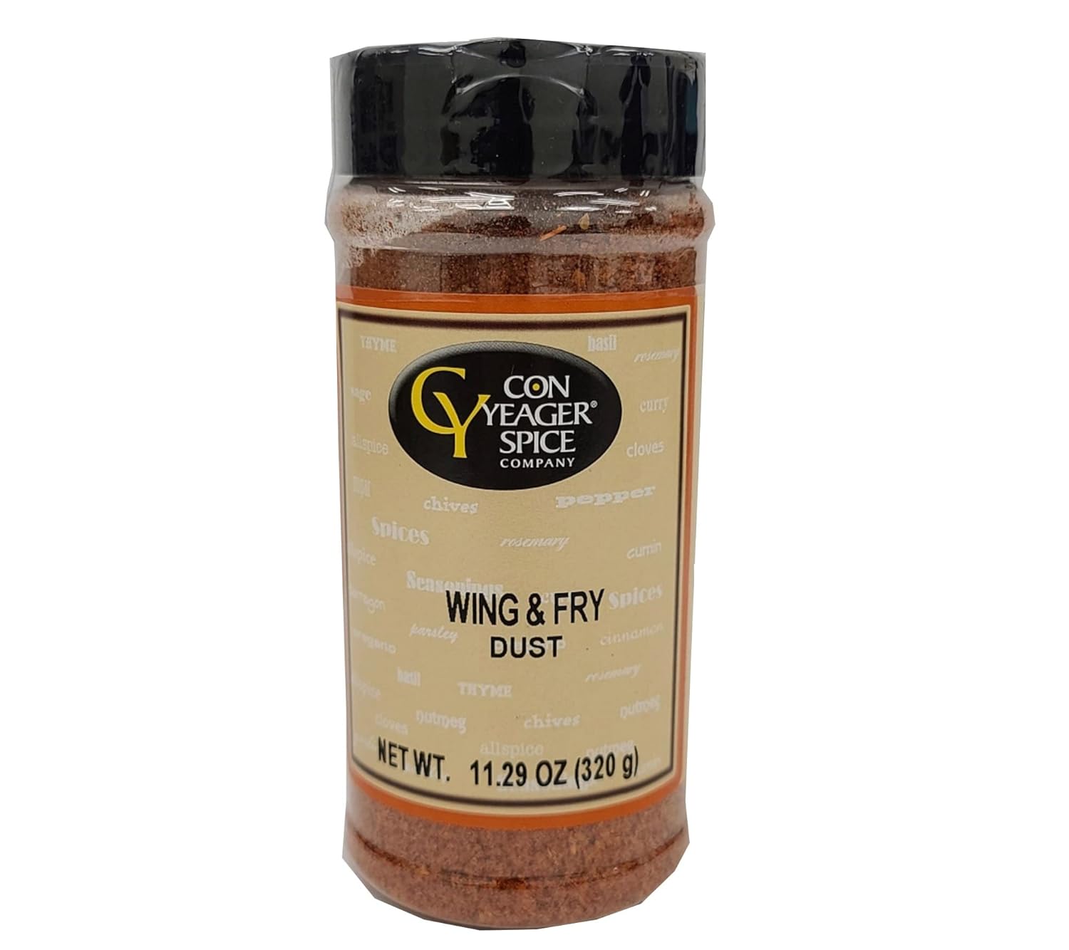 Amazon.com : Con Yeager Spices Wing & Fry Dust 11.29oz Bottle #31165 ...