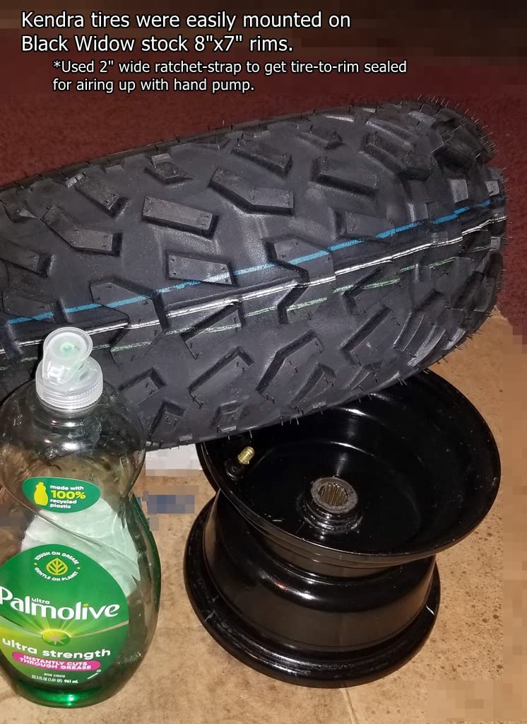 $16/mo - Finance Kenda Pathfinder 18X7-7 2 Ply K530 ATV 2 Front Tires ...