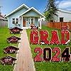 Amazon.com : 14 PCS 2024 Graduation Decorations, Large Congrats Grad ...