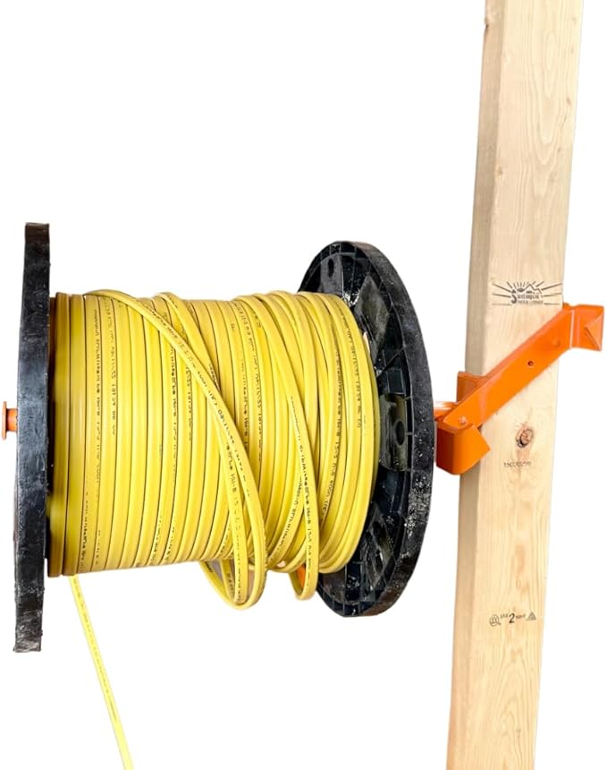 Studstix Stud Mounted Wire/Cable Dispenser, Yellow, Made in USA ...