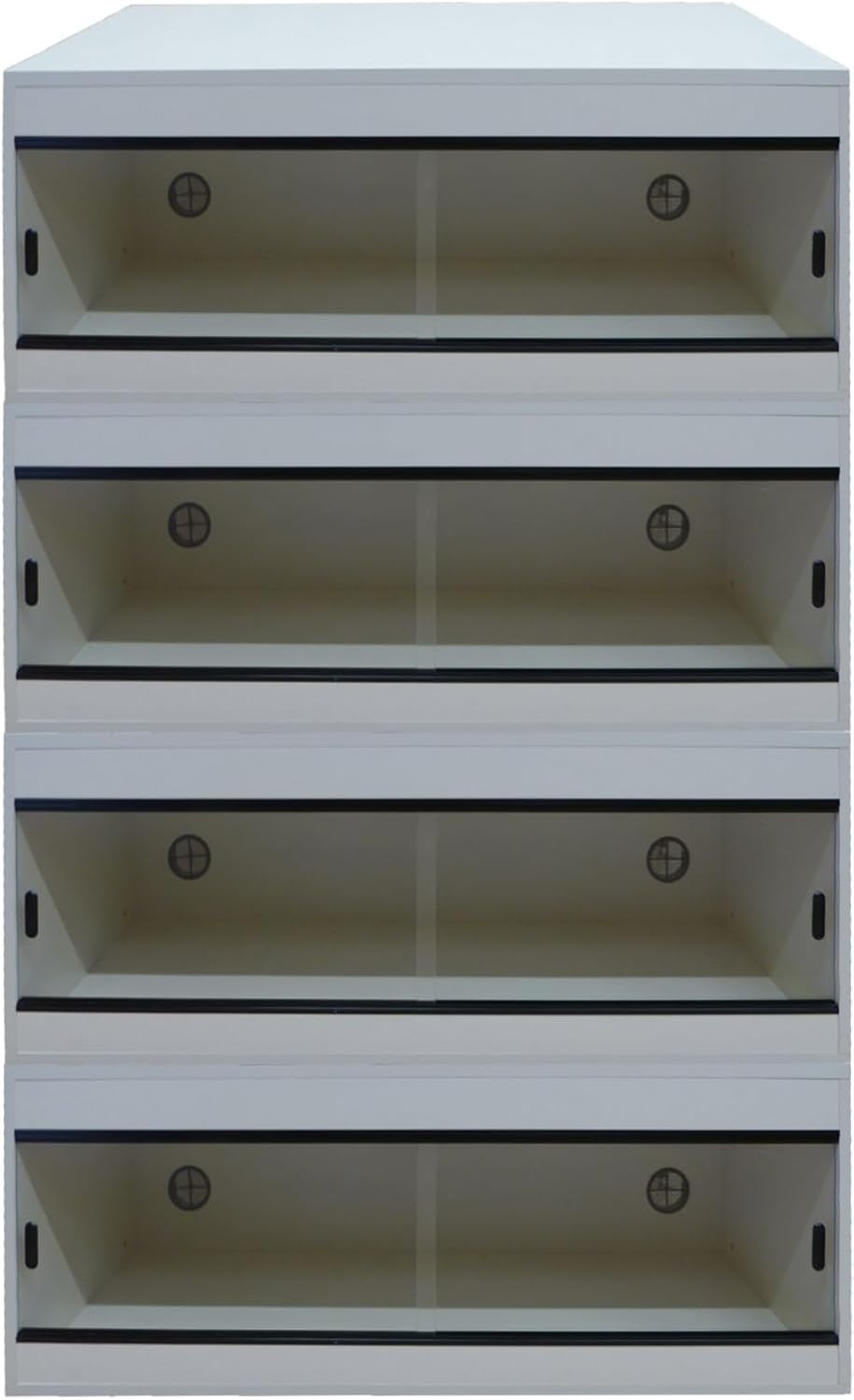 Repti-Luxe stack of 4-72x24x24 6ft Vivarium - Choose colour (Black ...