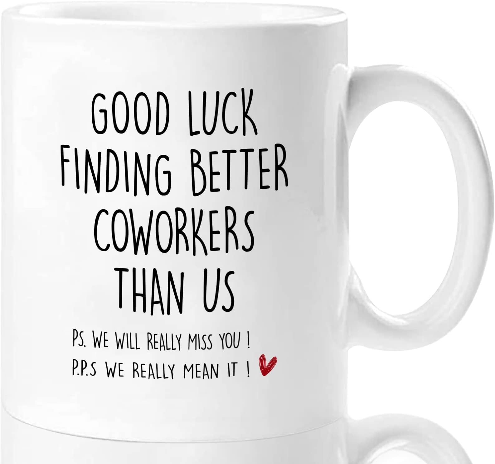 Amazon.com: Shqiueos Coworker Leaving Gifts-Good Luck Finding Better ...