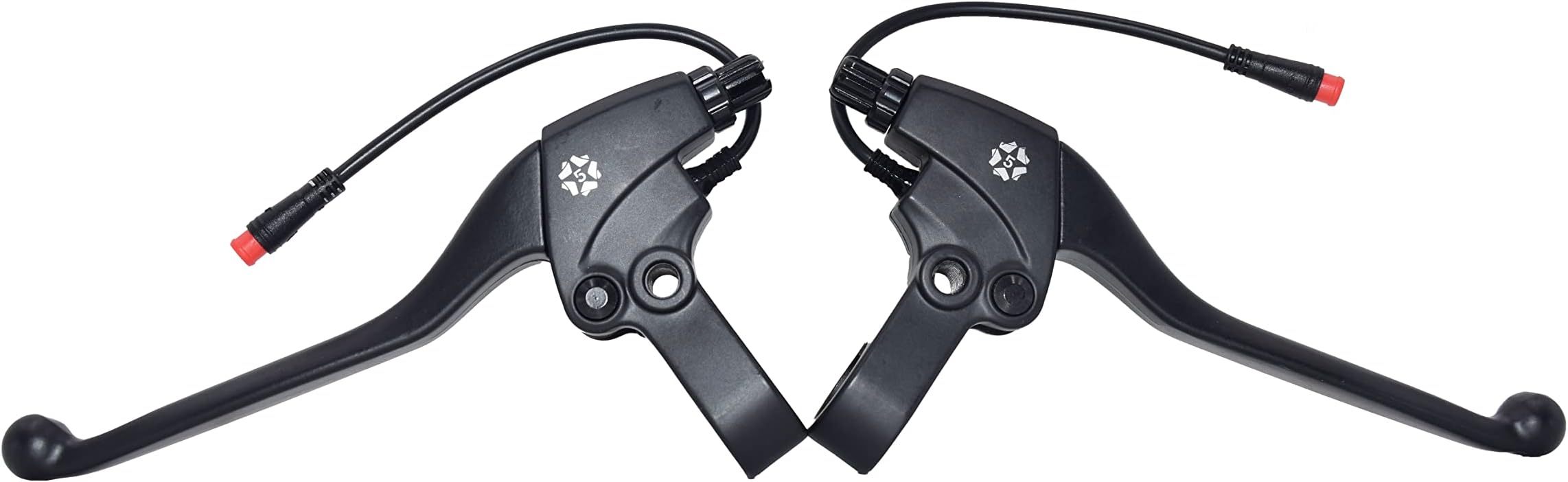 Amazon.com: Chazcool 1 Pair Bicycle Brakes Lever, Left & Right E Bike ...