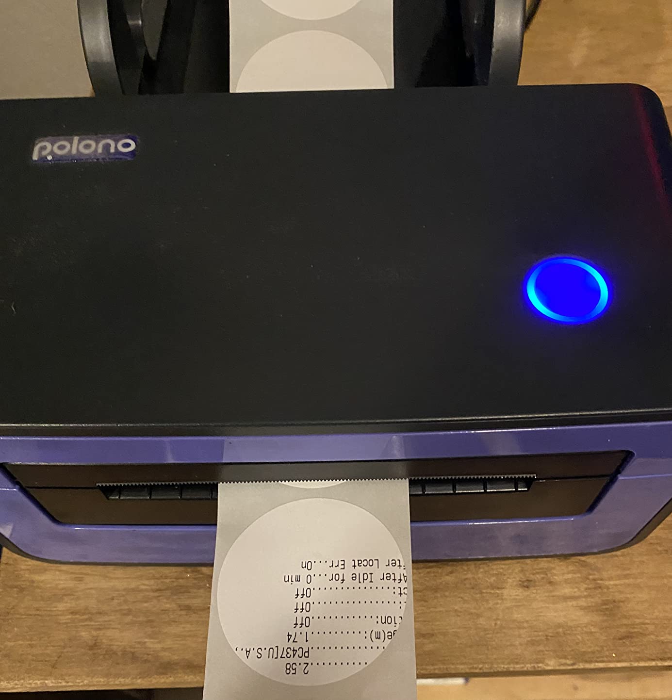 $2/mo - Finance POLONO Genuine 2" Pink Circle Direct Thermal Labels ...