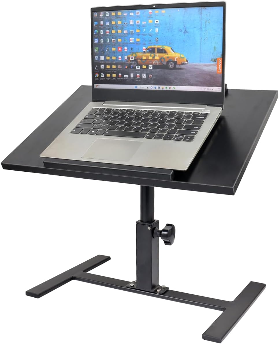 ISOMARS Multipurpose Laptop Table Desk & Height Adjustable Bed Table ...