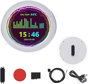 Amazon.com: 2.8inch Round LCD Display CPU/GPU Cooler IPS Panel 480×480 ...