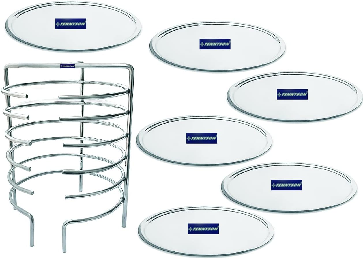 Tennyson Stainless Steel IDIYAPPAM Stand 6 Plates : Amazon.in: Home ...