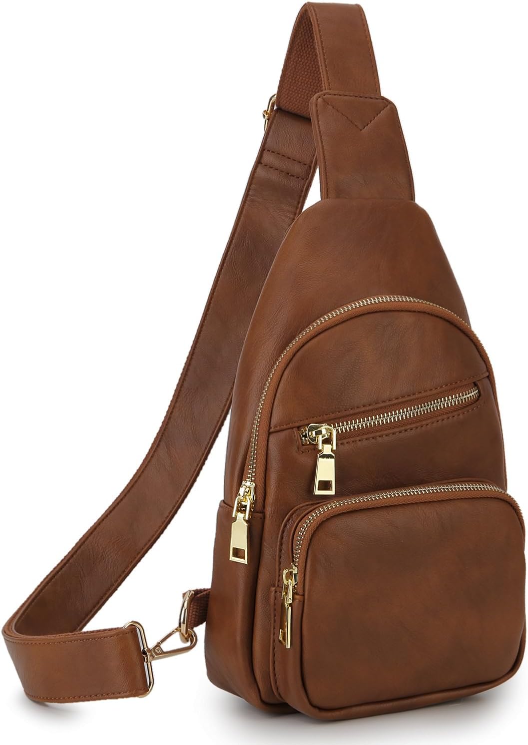 VX VONXURY Sling Bag for Women, PU Leather Crossbody Bag, Multipurpose ...